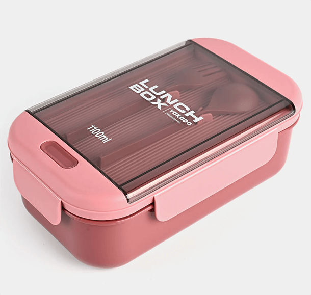 Zomo | Yakada 1050 ml lunch box rect 1100ml Two-Compartment Lunch Bento ...