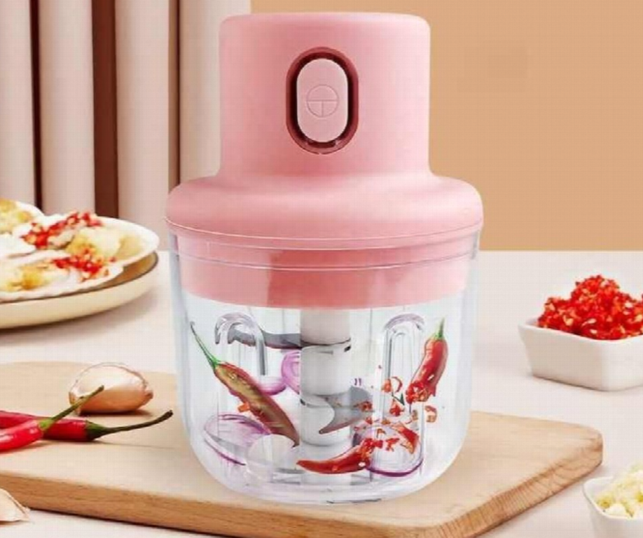 Zomo | Intelligent Electric Garlic Chopper USB Machine 250 ML Wireless ...